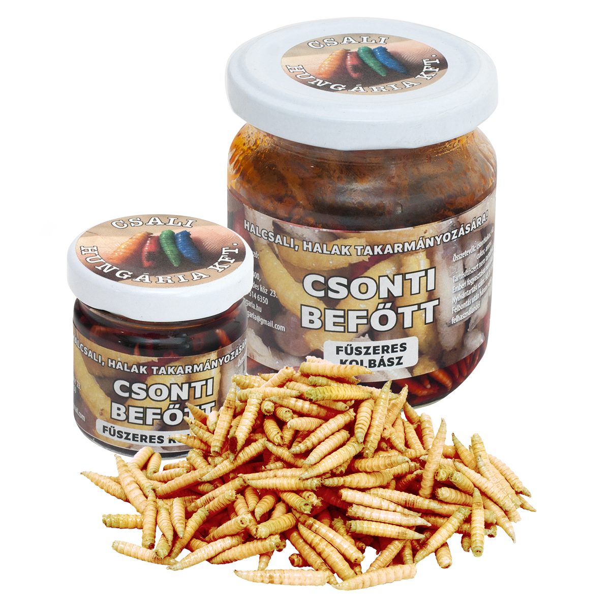 Csali, horgász csali / Horgászcsali Egyéb csali / Csonti Befőtt ...